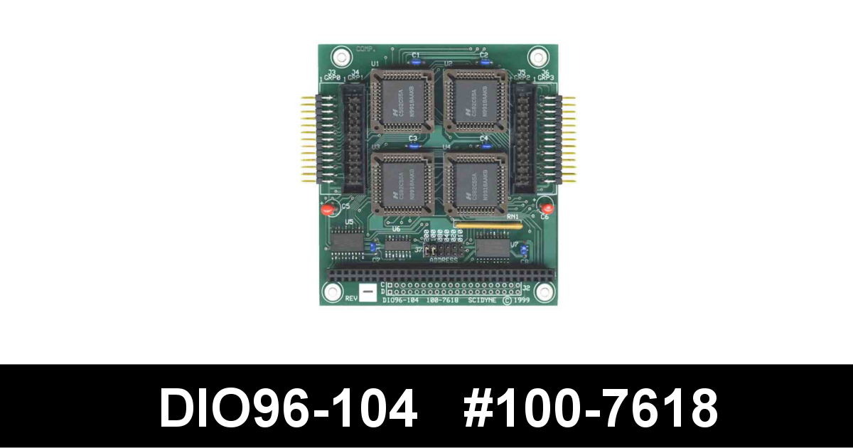 SCIDYNE :: DIO96-104 / 100-7618