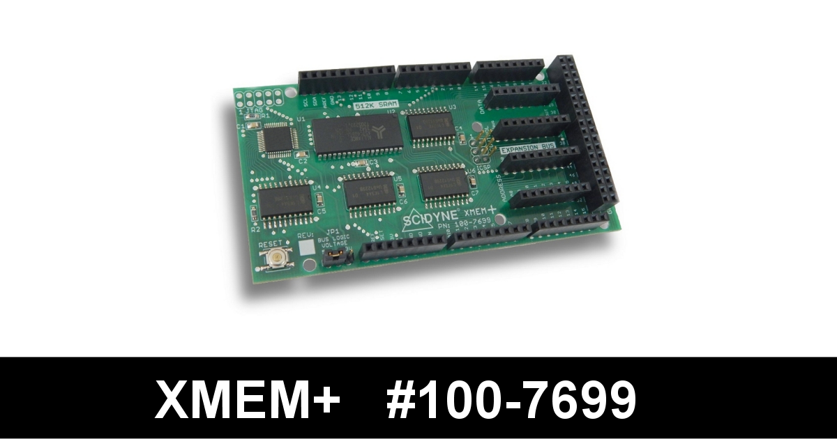 SCIDYNE :: XMEM+ / 100-7699 512K Expansion Memory for Arduino MEGA and ...